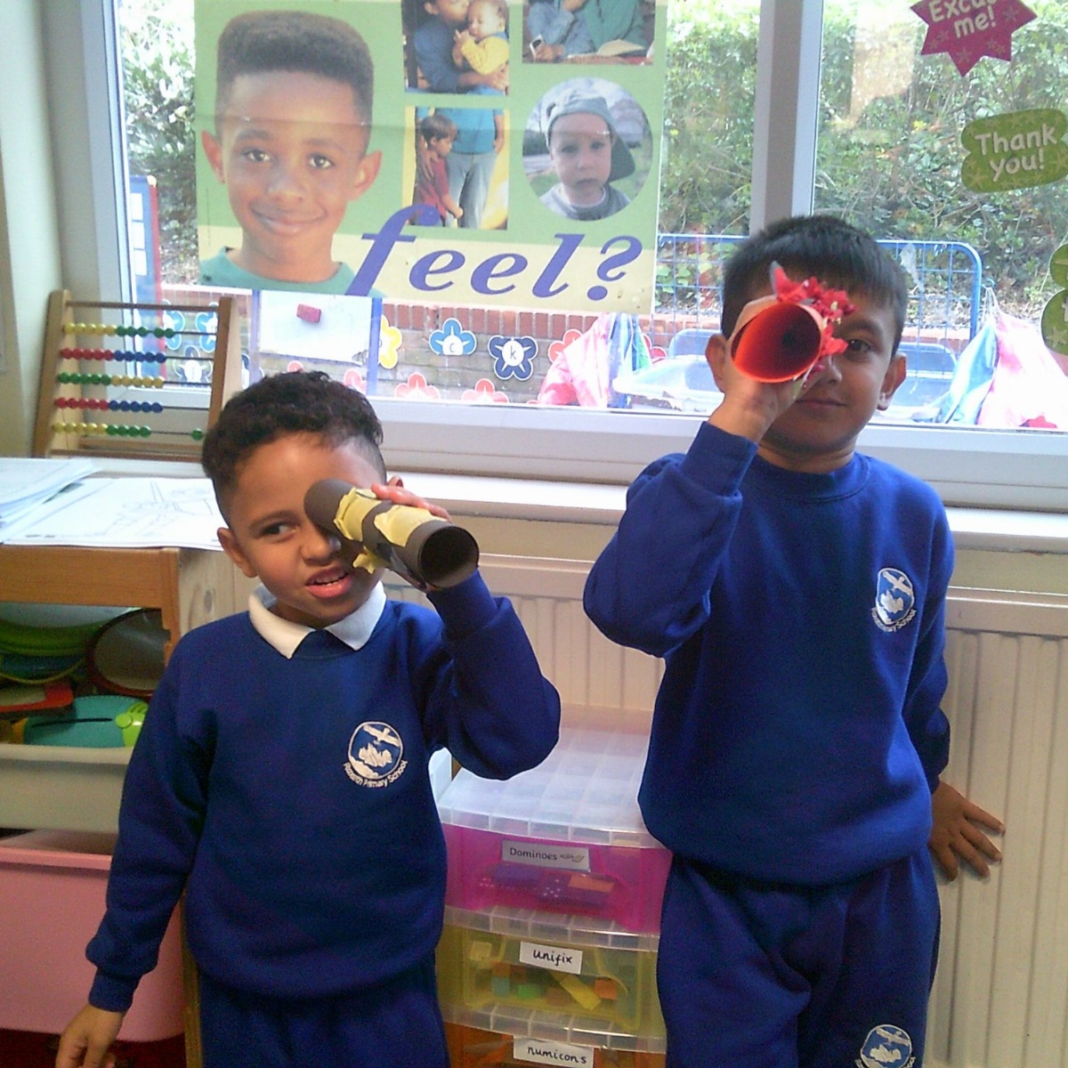 Roxeth Primary School - YR made Telescopes