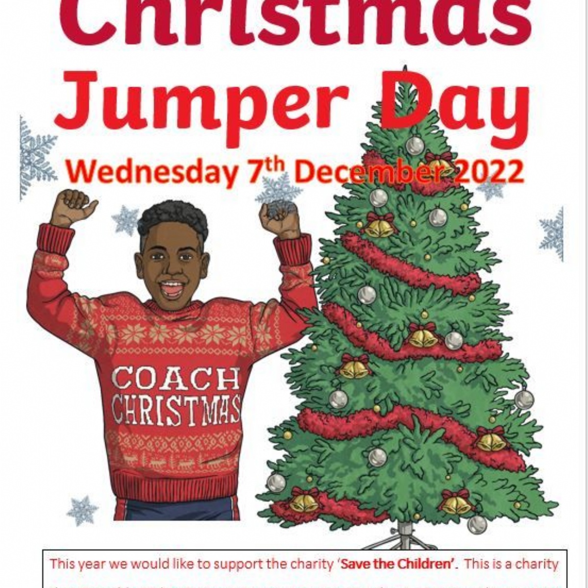 Roxeth Primary School - Save the Date! Christmas Jumper Day