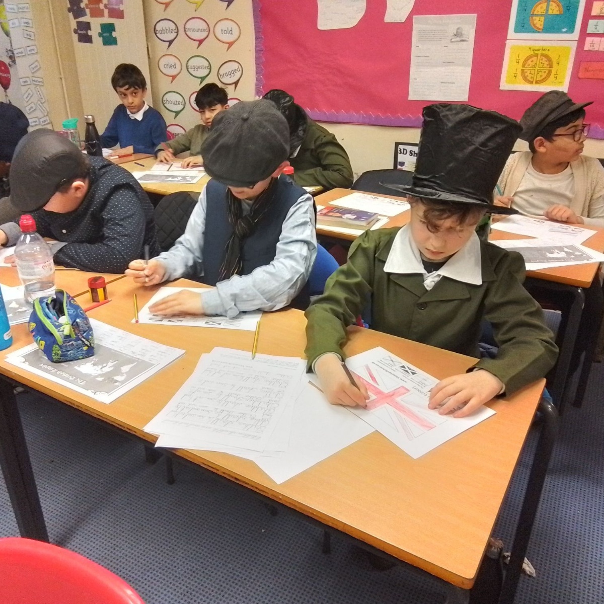 Roxeth Primary School - A Victorian for the day!